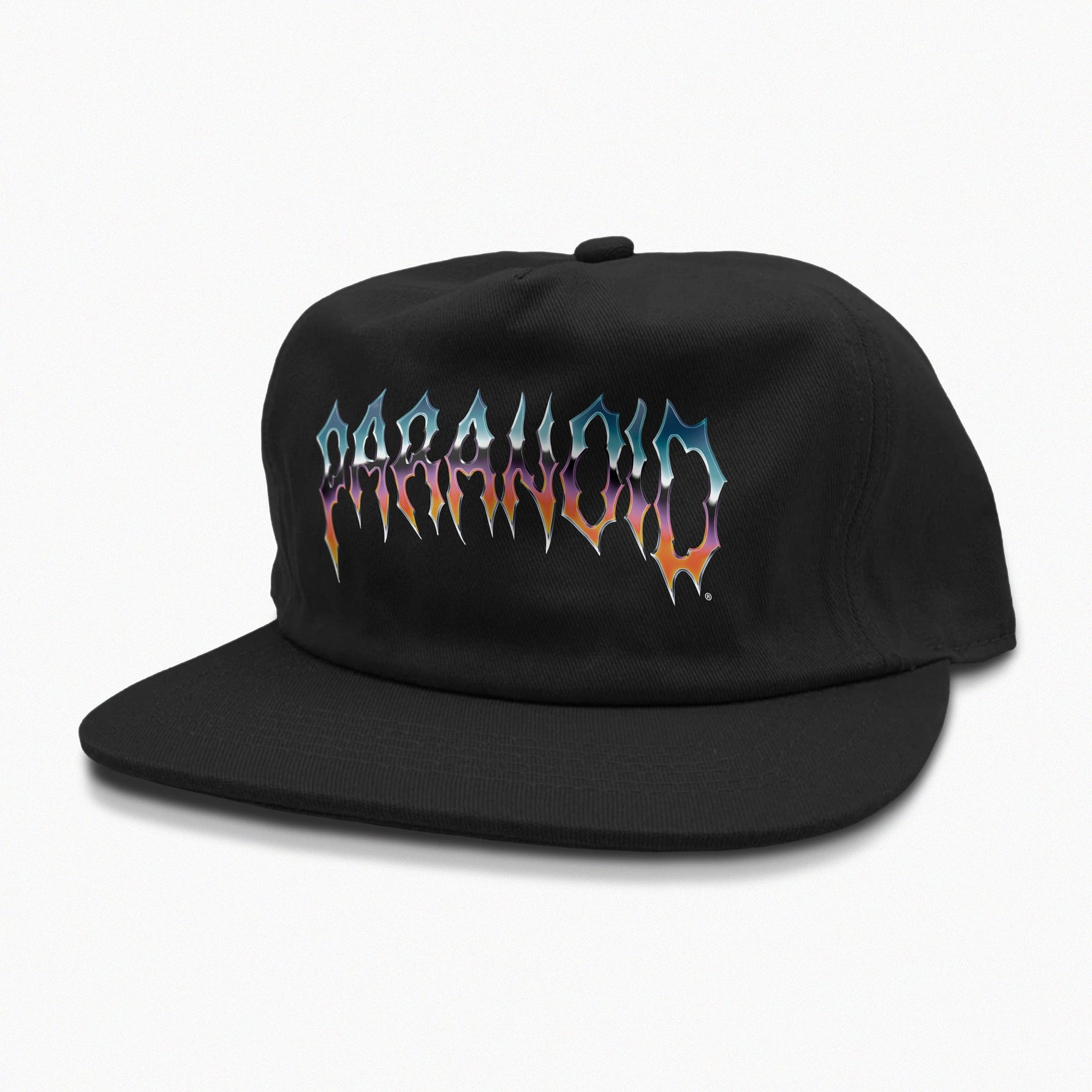 CHROME UNSTRUCTURED PREMIUM HAT – PARANOID