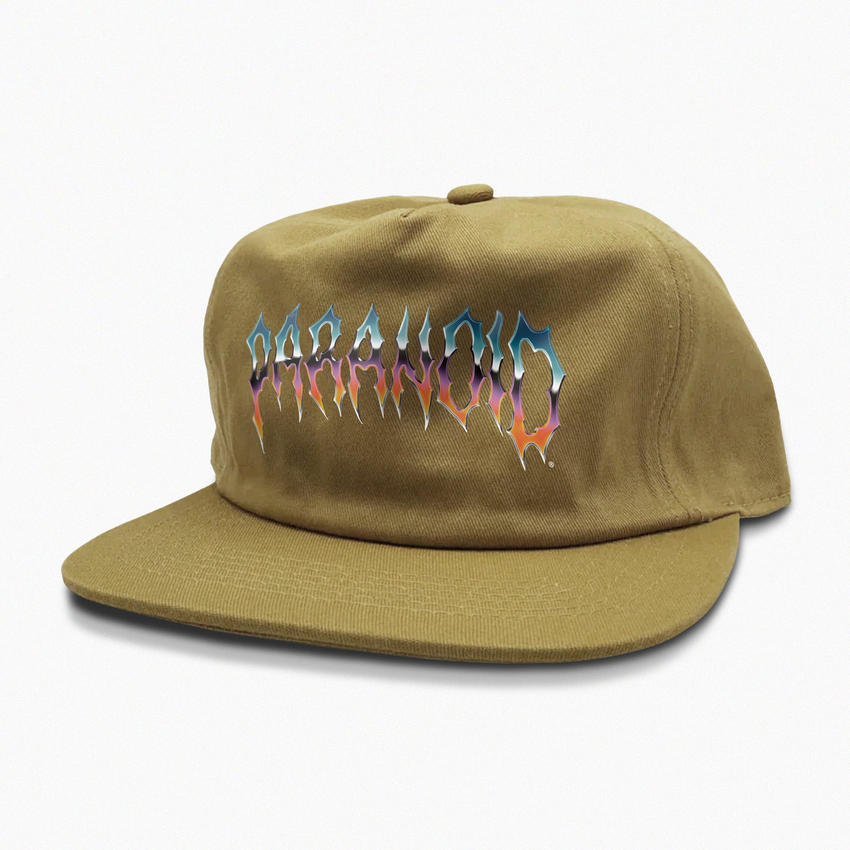 CHROME UNSTRUCTURED PREMIUM HAT – PARANOID