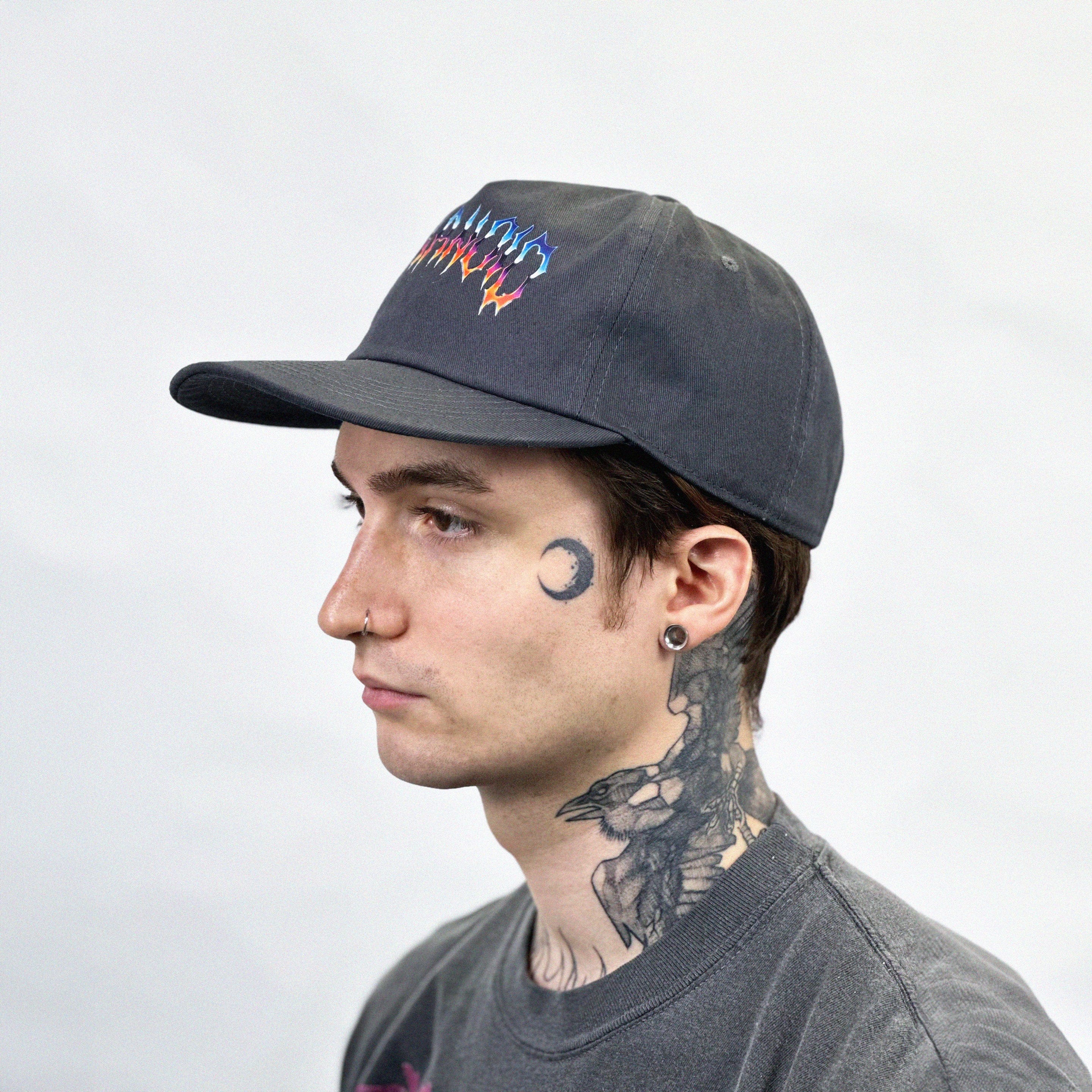 CHROME UNSTRUCTURED PREMIUM HAT – PARANOID
