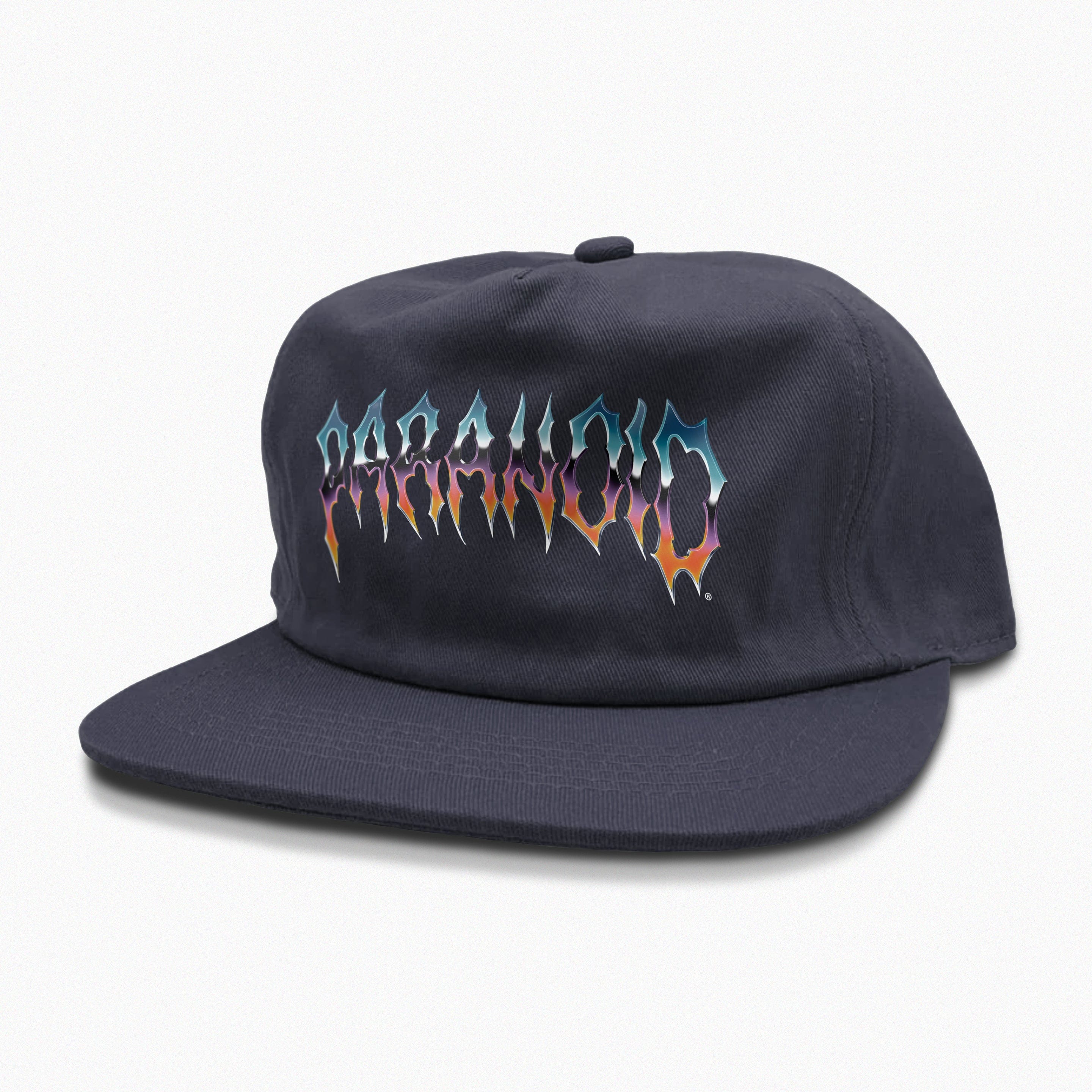 CHROME UNSTRUCTURED PREMIUM HAT – PARANOID