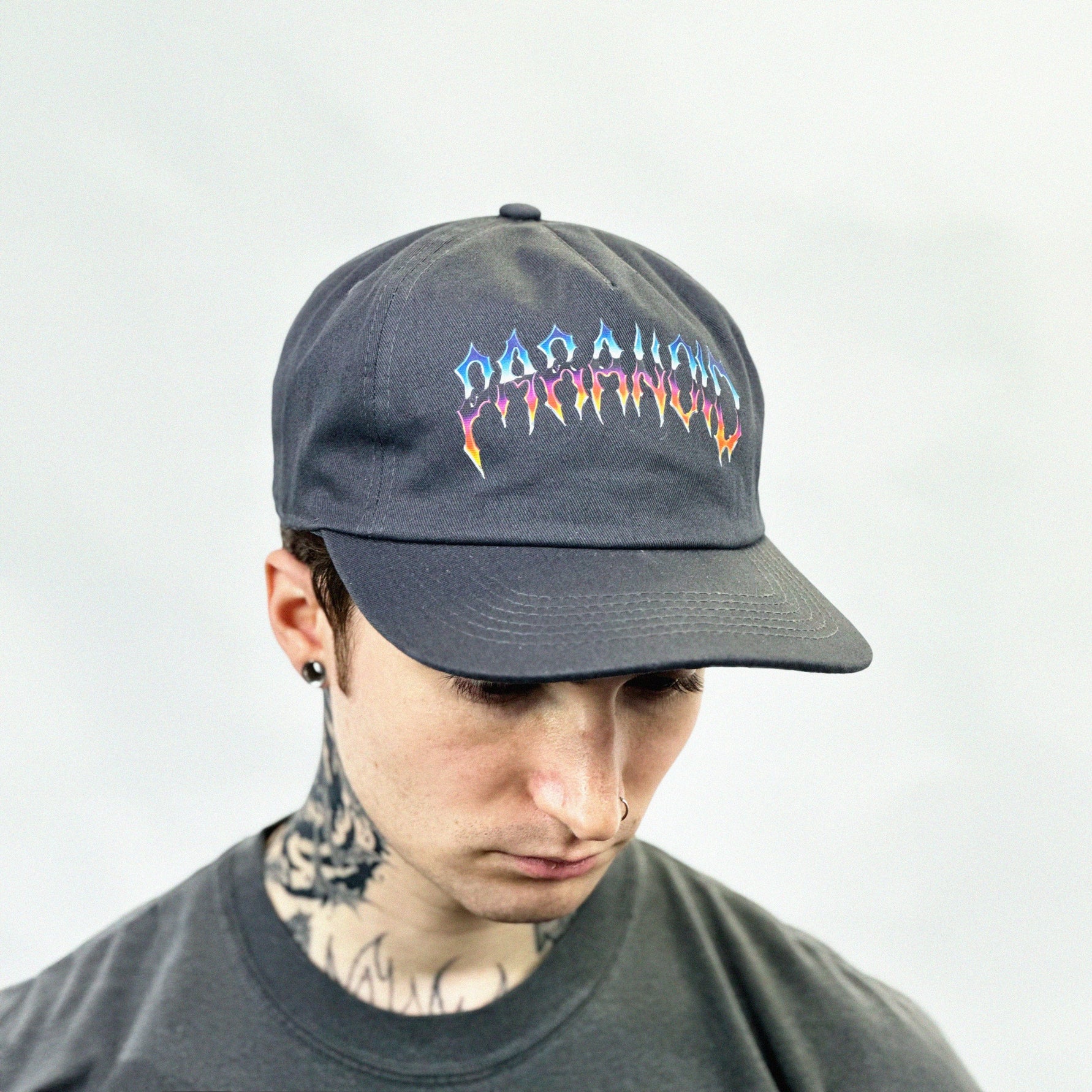 CHROME UNSTRUCTURED PREMIUM HAT – PARANOID