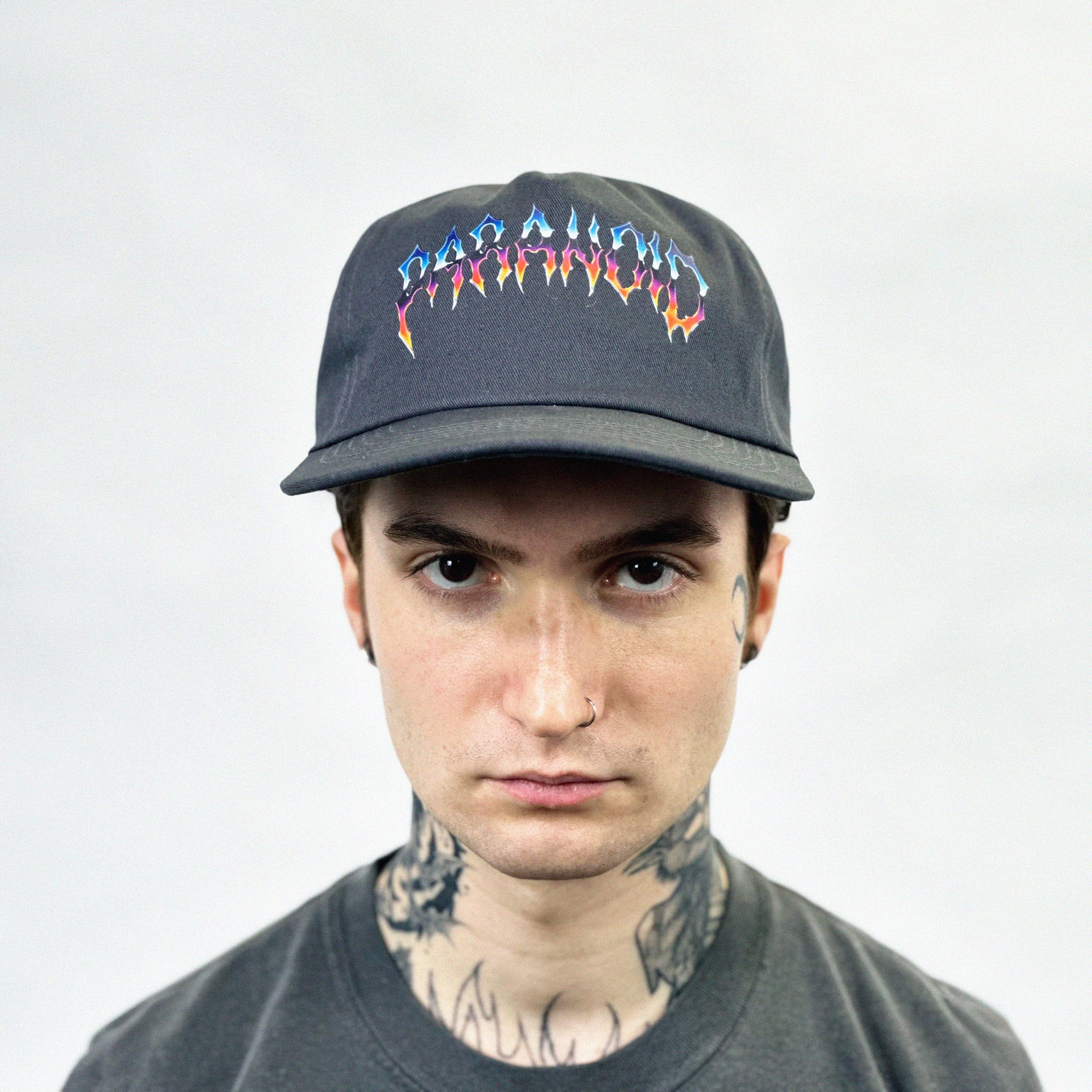 CHROME UNSTRUCTURED PREMIUM HAT – PARANOID