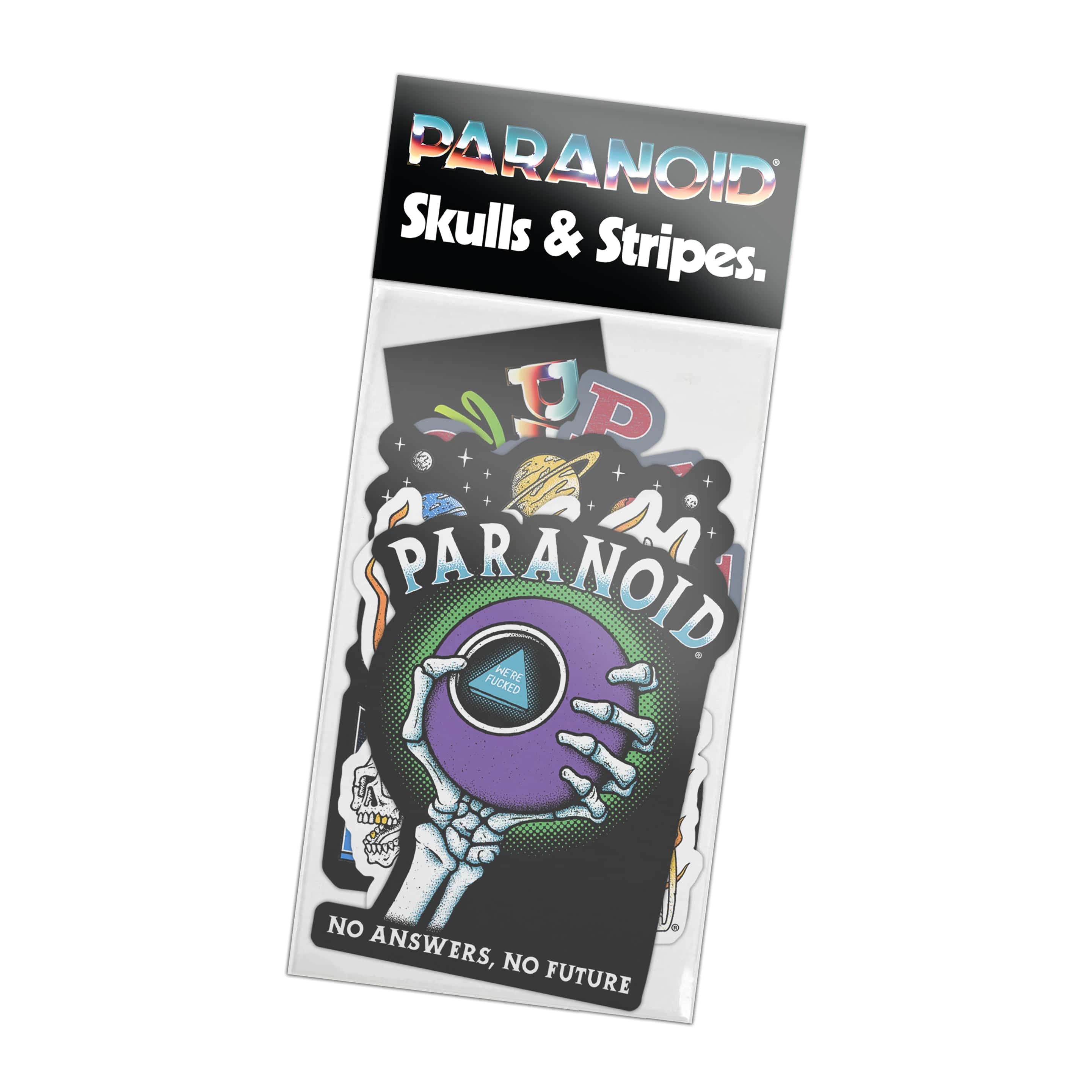 'S&S' STICKER PACK – PARANOID